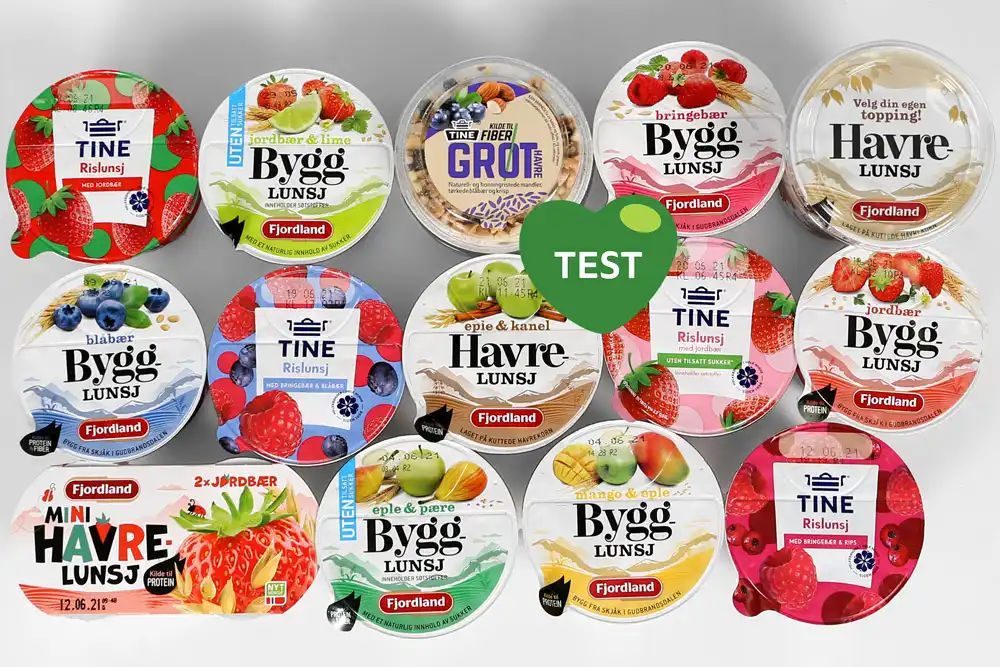 Bramat tester bygg-, havre- og rismåltider